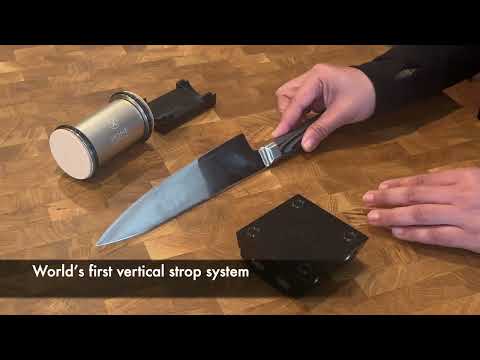 HONE Vertical Strop – HONE Knife Sharpener